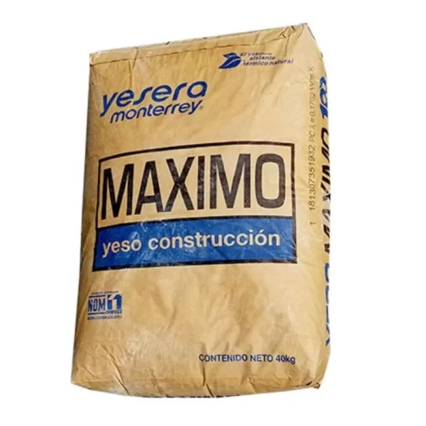 Yeso Máximo 40kg | Roce Proyectos y Construcciones